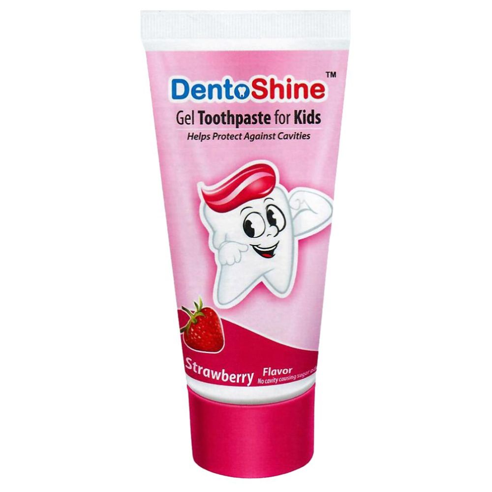 Dentoshine - Kids Gel Toothpaste - 80g - Strawberry | Jomla.ae
