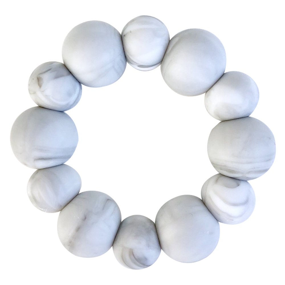 Order Desert Chomps - Pastel Pop Teether - Marble Now! | Jomla.ae