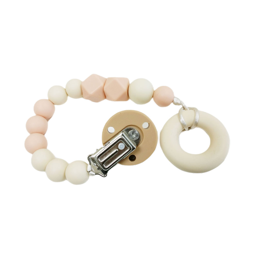 Order Desert Chomps - Teething Clips - Peaches & Cream Now! | Jomla.ae