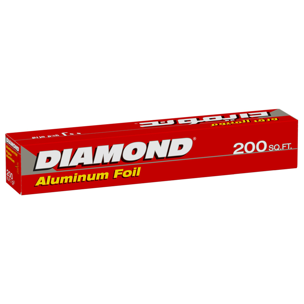 Order Diamond - Aluminium Foil 200 Sq. Ft. Now! | Jomla.ae