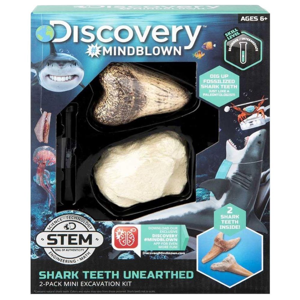 Order Discovery Mindblown - Mini Shark Tooth Excavation Kit 2pcs Now ...