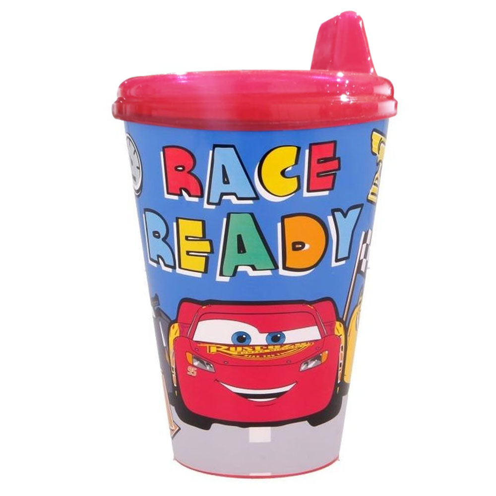 Disney Cars - Lets Race Easy Sipper Cup w/ Lid 430ml | Jomla.ae