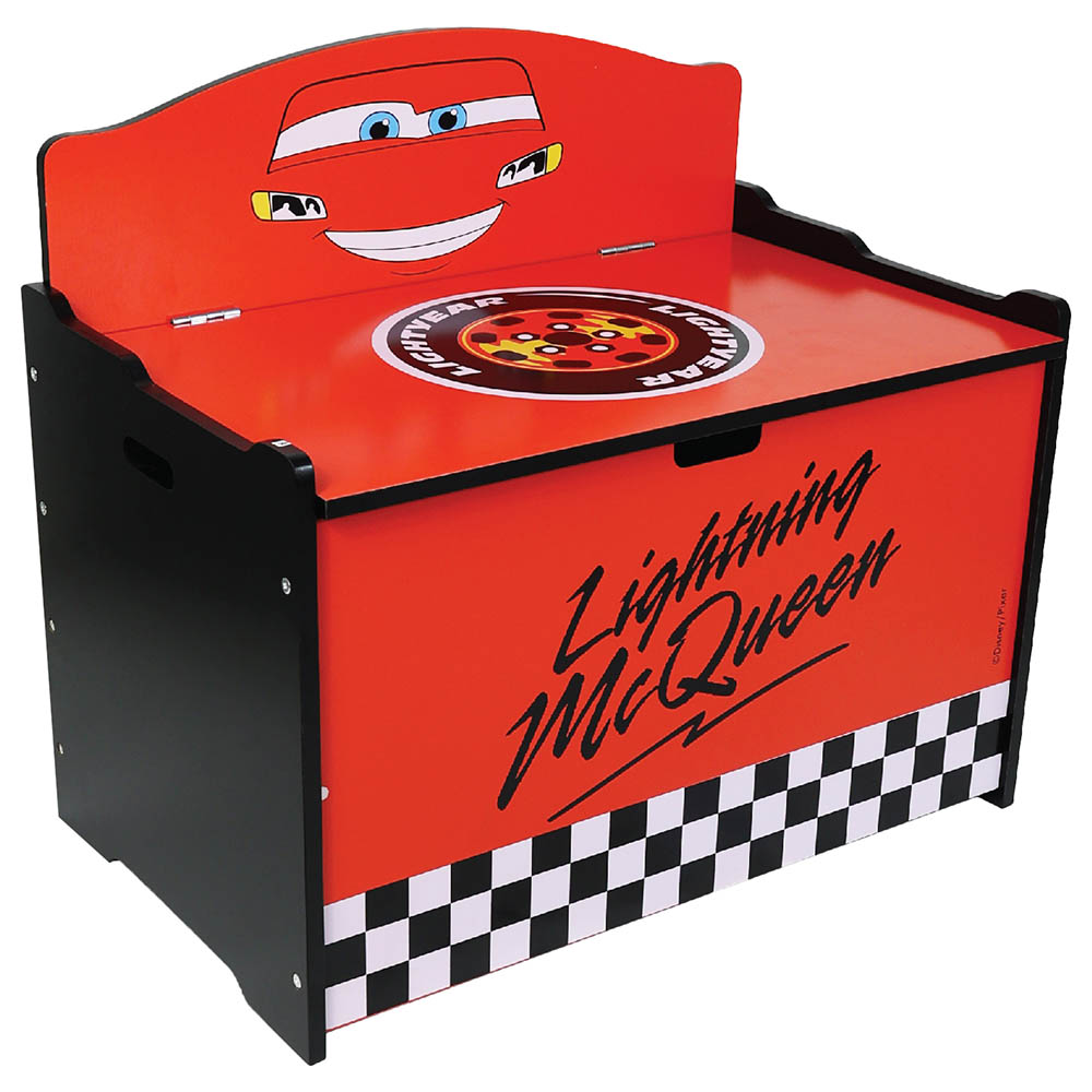 Disney - Cars Lightning Mcqueen Lightweight Toy Box | Jomla.ae
