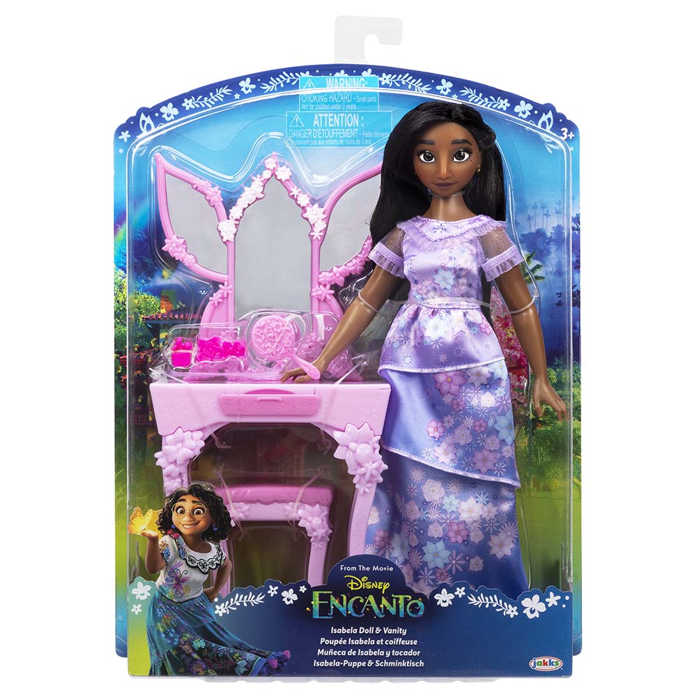 Disney - Encanto Isabela Fashion Doll And Vanity | Jomla.ae