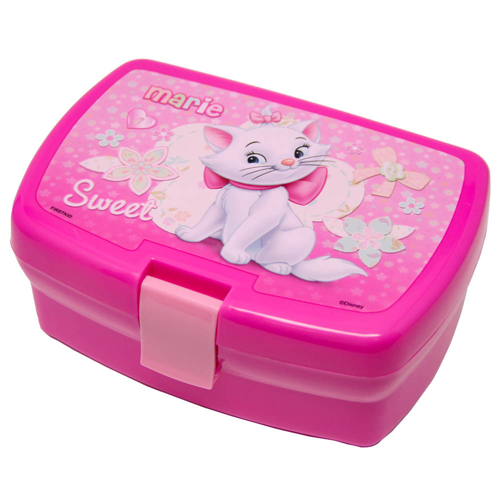 Order Disney - Marie Lunch Box With Tray - Pink Now! | Jomla.ae