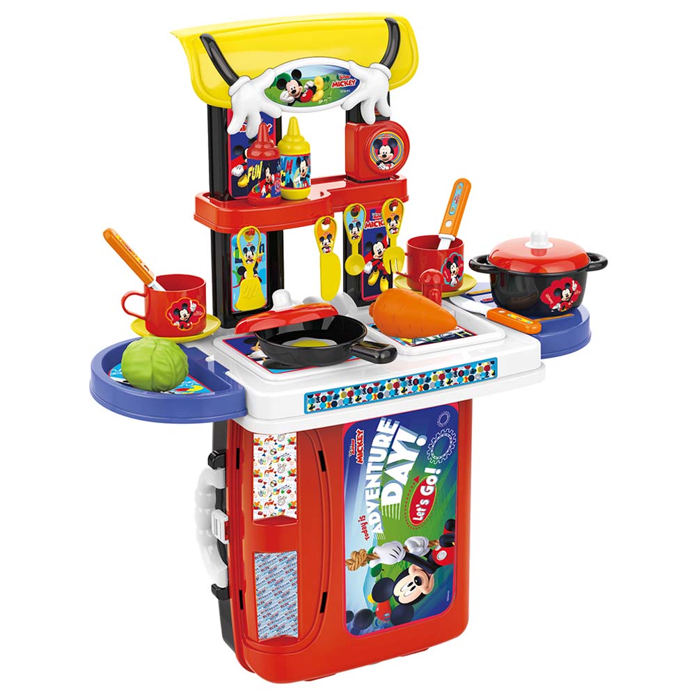 Disney - Mickey Kitchen Play Suitcase | Jomla.ae