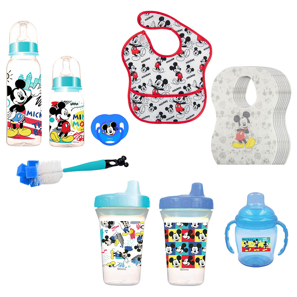 Order Disney - Mickey Mouse Feeding Bundle 16Pcs-Set Now! | Jomla.ae