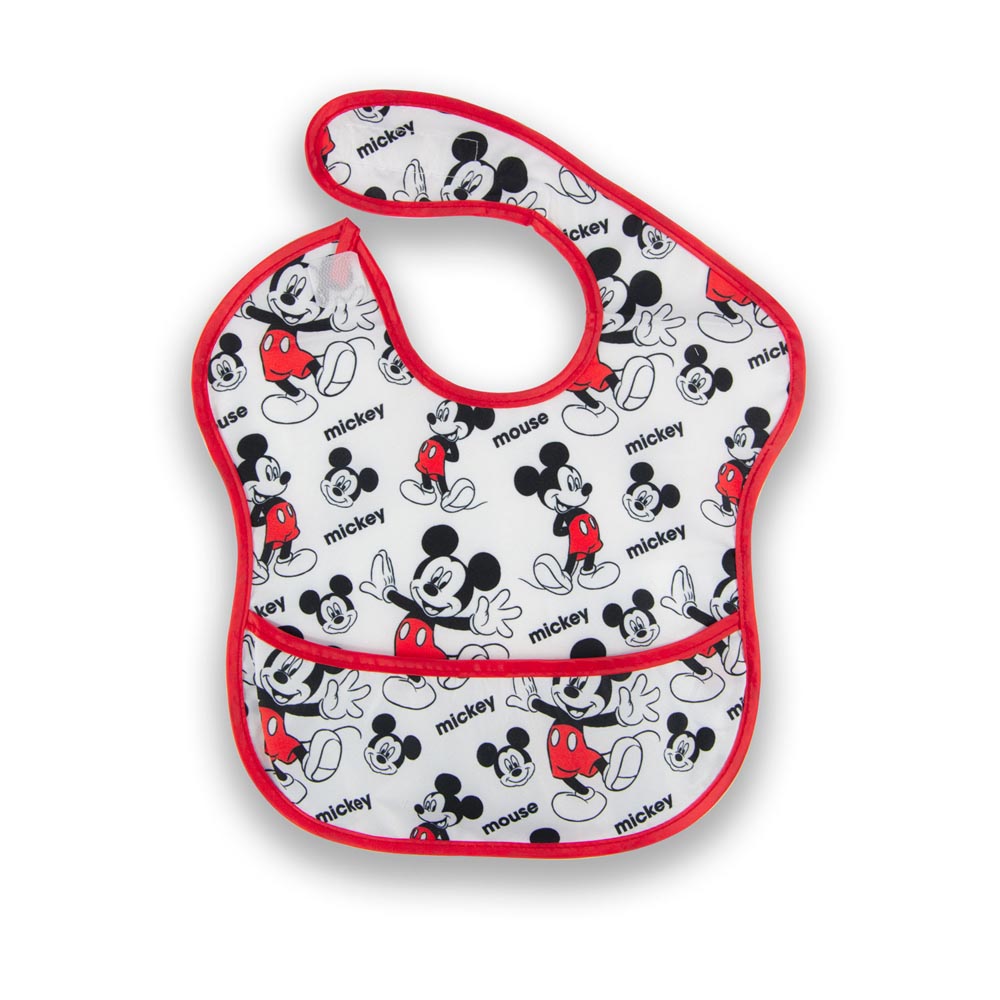 Order Disney - Mickey Mouse Waterproof Bib Now! | Jomla.ae