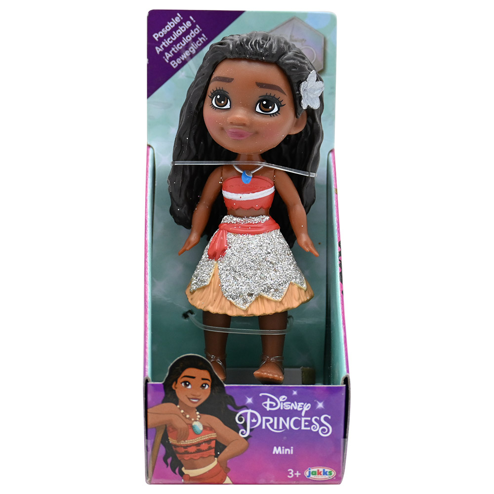 Order Disney - Mini Princess Doll - Moana - 3-Inch Now! | Jomla.ae