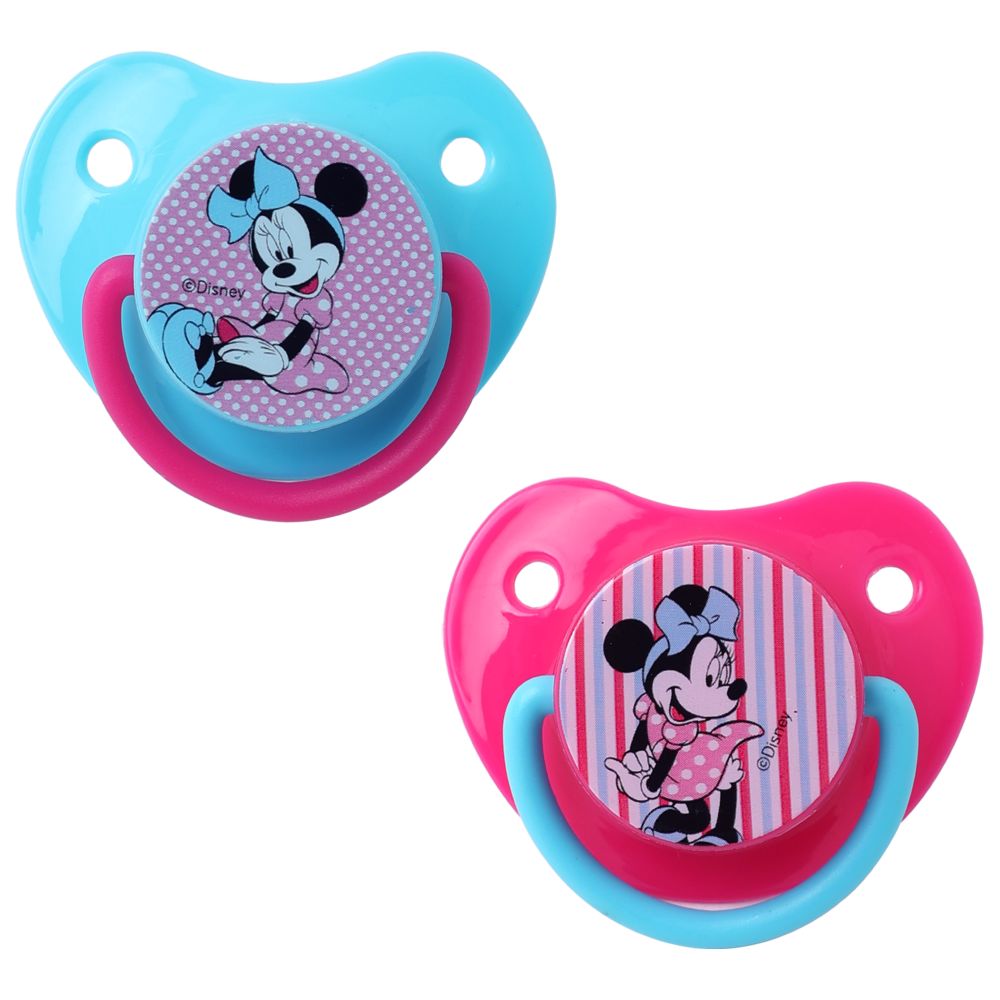 Order Disney - Minnie Mouse Baby Pacifier Pack of 2 Now! | Jomla.ae