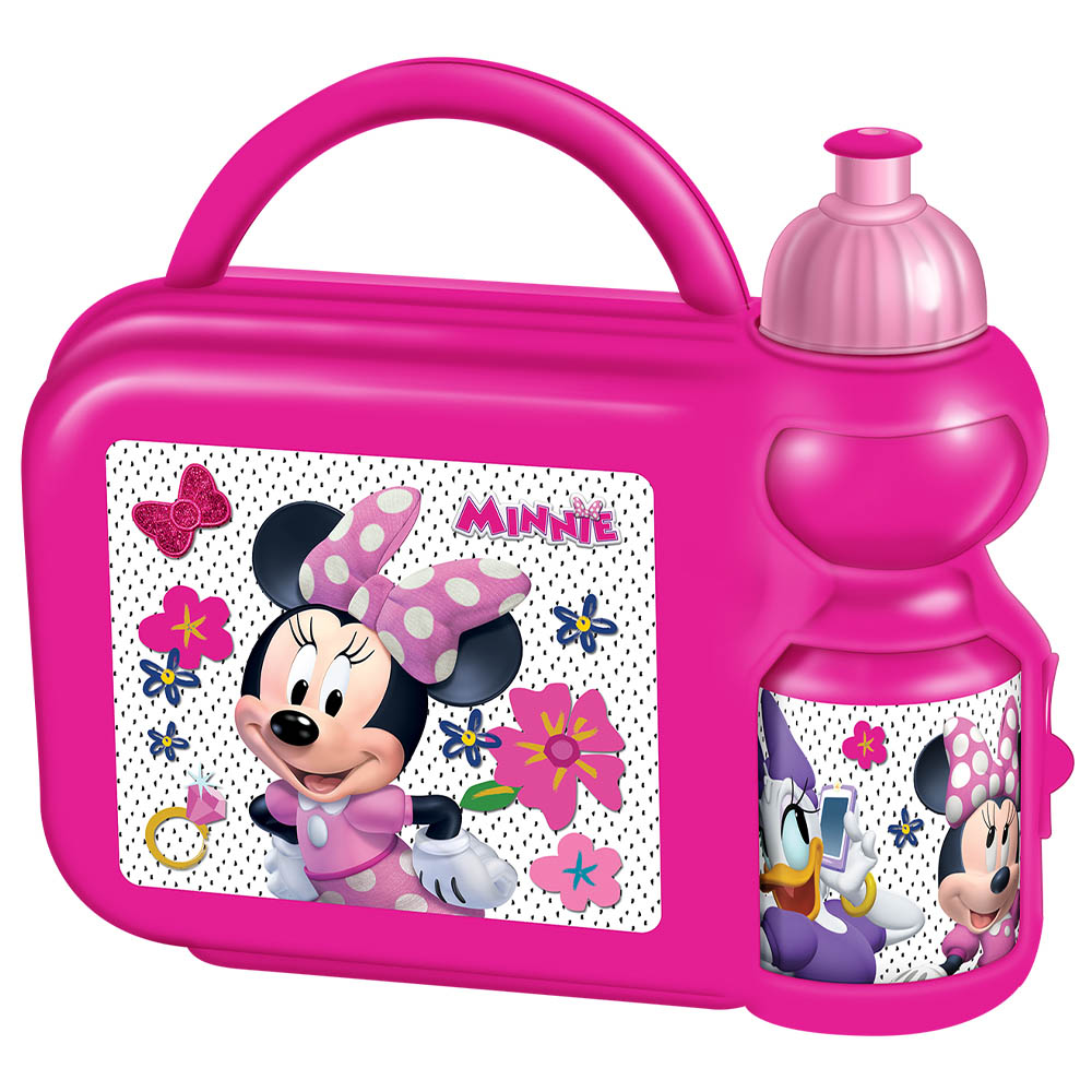 Order Disney - Minnie Mouse & Daisy Lunch Box & Water Bottle Set - Pink ...