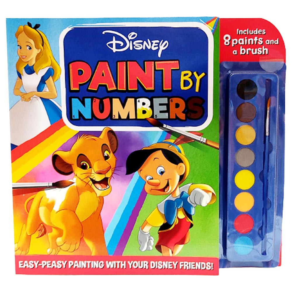 Order Disney: Paint By Numbers - Book Now! | Jomla.ae