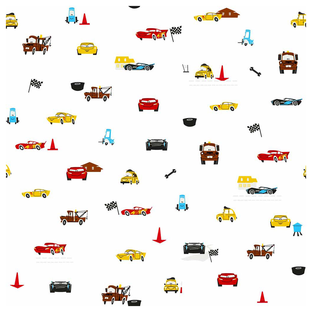 Disney Pixar Cars - Racing Spot Wallpaper - Red | Jomla.ae
