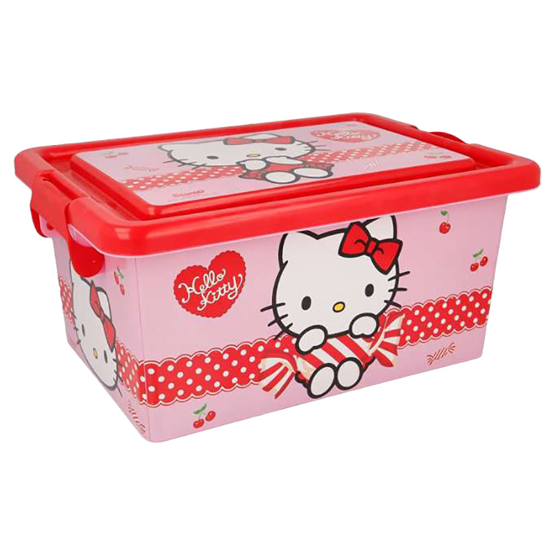 Disney - Plastic Container 7L Hello Kitty Cherry Jam | Jomla.ae