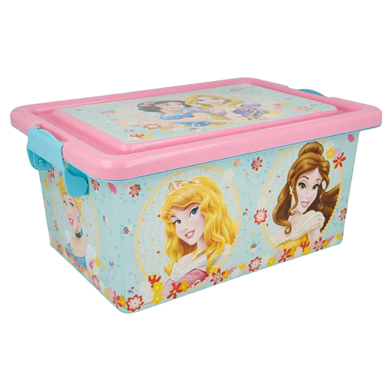 Disney - Plastic Storage Container 7 L Princess Tea Party | Jomla.ae