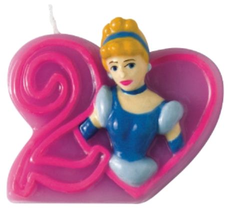 Disney Princess Candle Number 2 | Jomla.ae