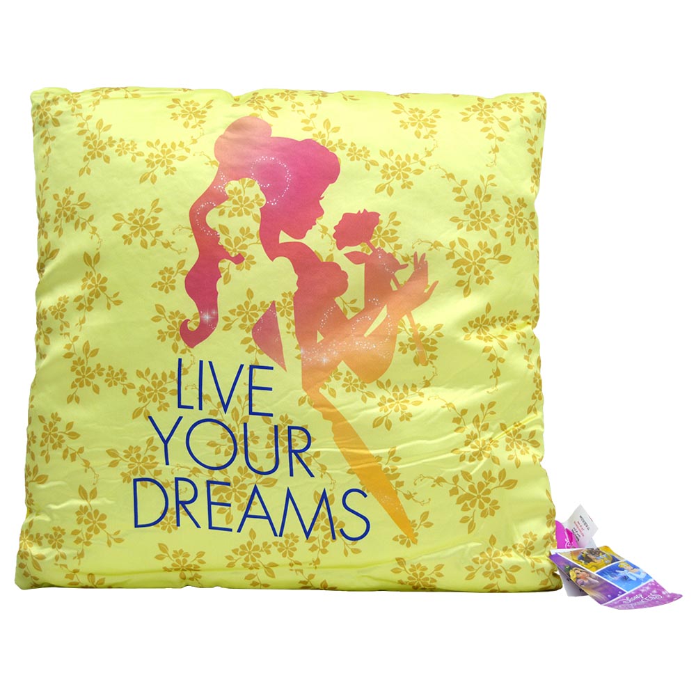 Disney Princess - Cushion - Yellow | Jomla.ae