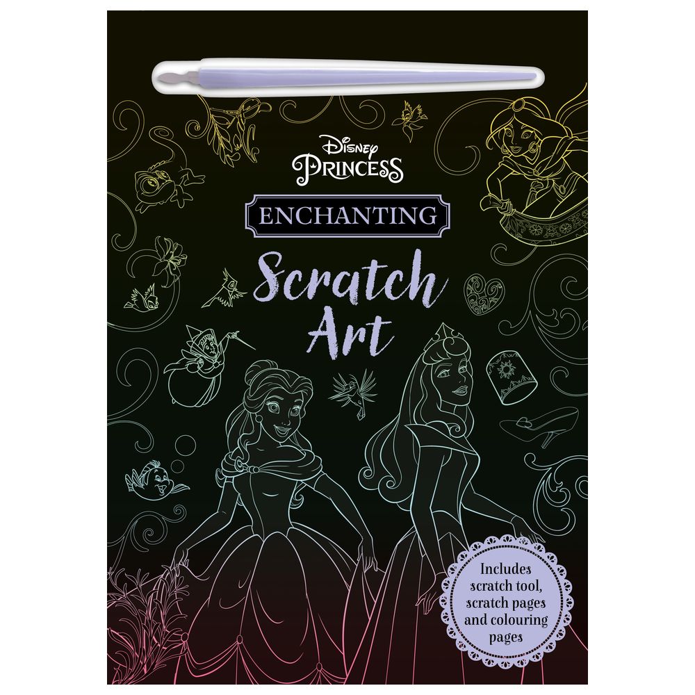 Disney Princess: Enchanting Scratch Art | Jomla.ae