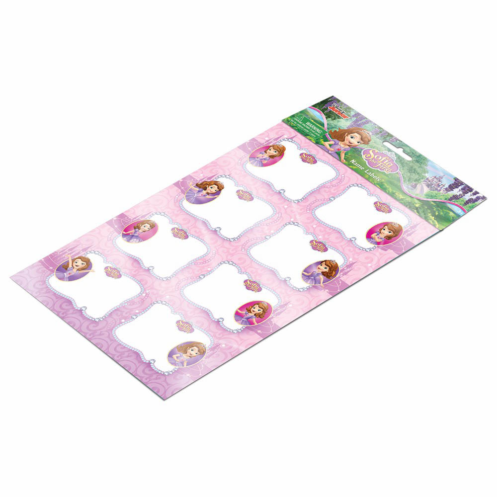 Disney - Sofia The First Design Name Label - Pink | Jomla.ae
