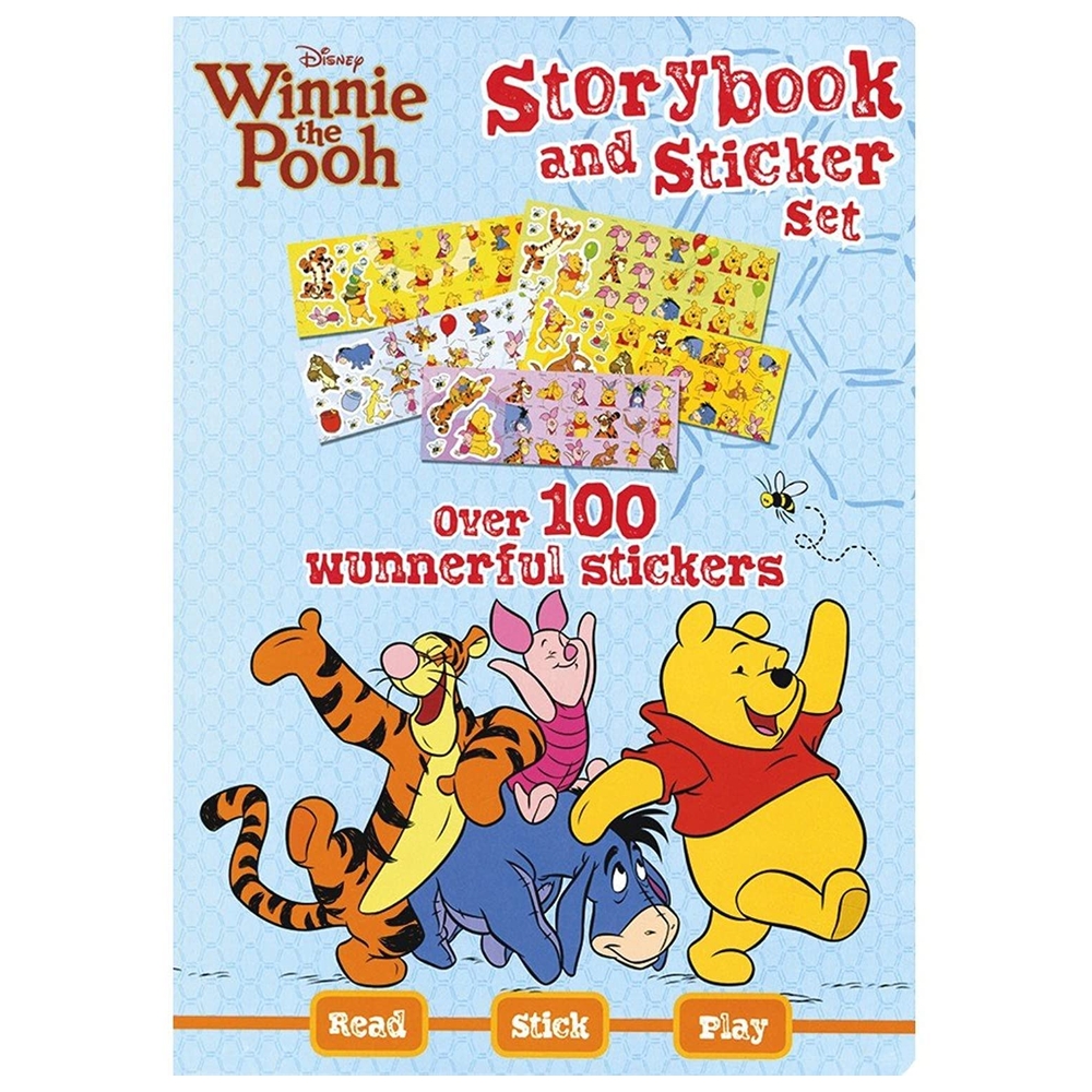 Order Disney Winnie-The-Pooh Sticker Storybook Set Now! | Jomla.ae