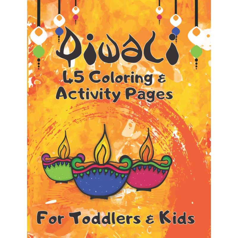 Order Diwali 45 Coloring & Activity Pages For Toddlers & Kids Now ...
