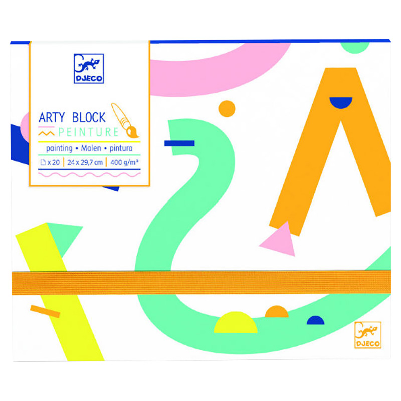 Order Djeco - Arty Block - Painting Paper Now! | Jomla.ae