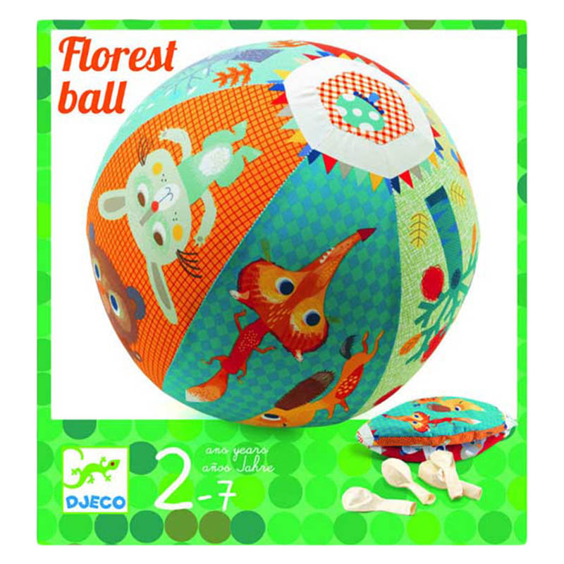 Order Djeco - Balloon Forest Ball 22cm Now! | Jomla.ae