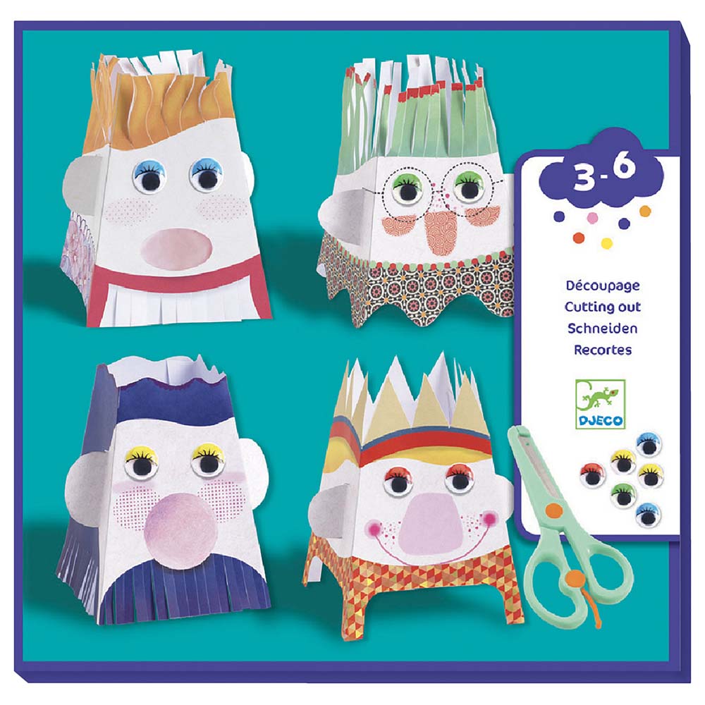 Order Djeco - Cutting Out Snip Snip, Characters Now! | Jomla.ae