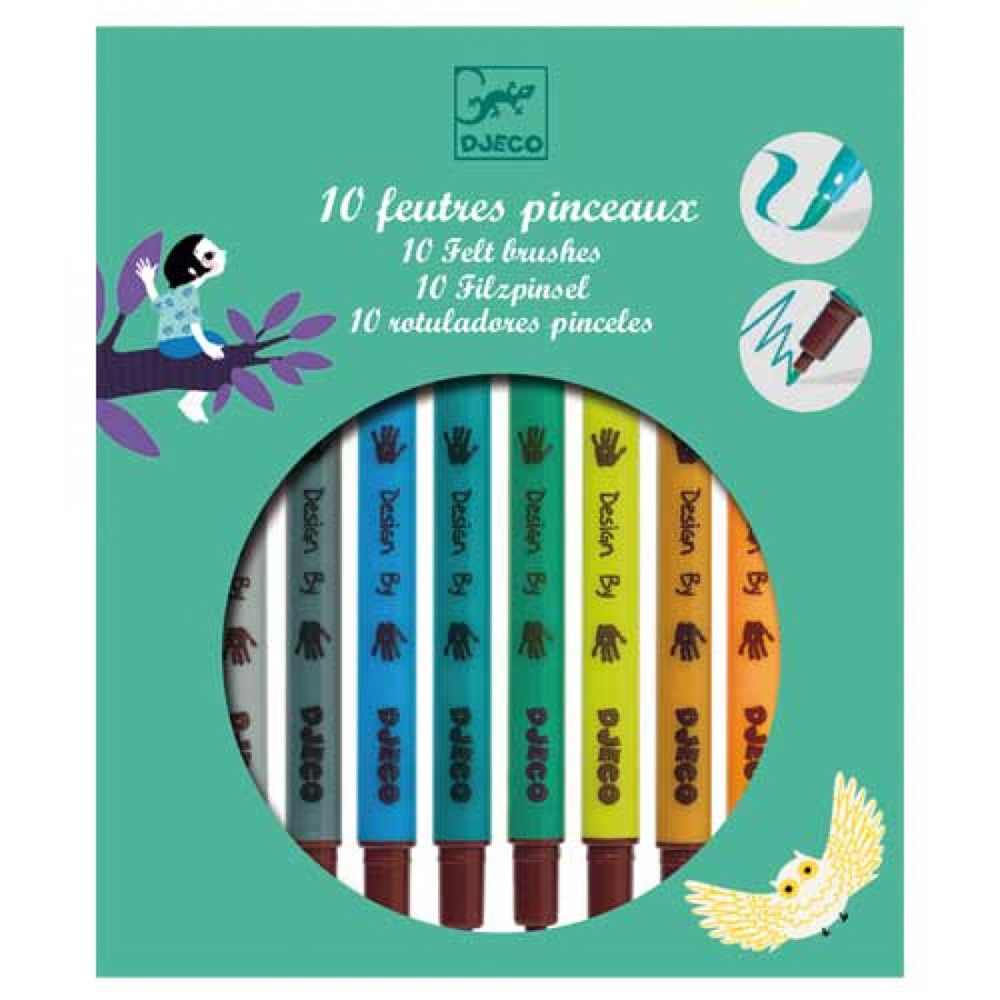Order Djeco - Felt Brushes Now! | Jomla.ae