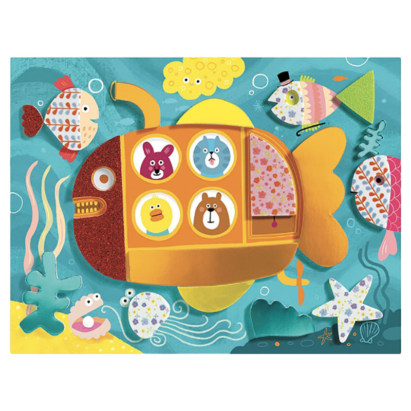 Order Djeco - Mosaic Foam Fun Sticker Now! | Jomla.ae
