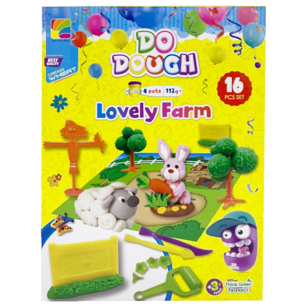 Order Do Dough - Lovely Farm Dough Set - 16pcs Now! | Jomla.ae