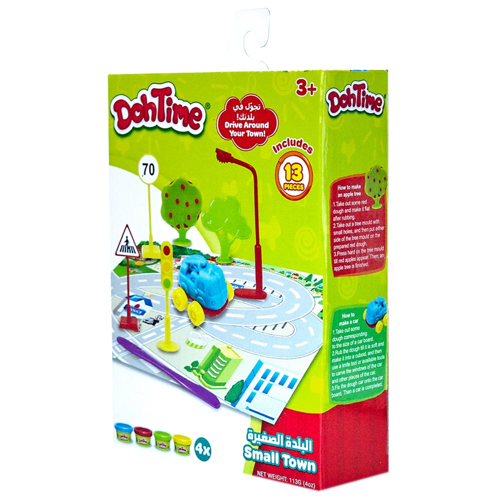Order DohTime - Mini Small Town Play Dough Set Now! | Jomla.ae