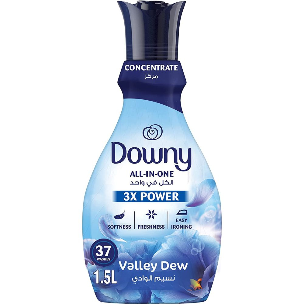 Order Downy - Concentrated Fabric Softener Valley Dew 1.5L Now! | Jomla.ae