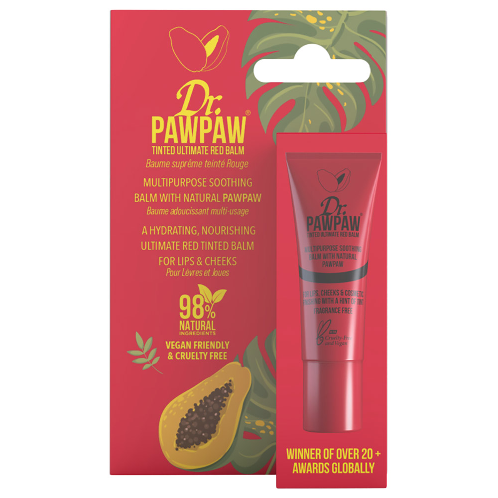 Dr. Pawpaw - Tinted Ultimate Red Balm - 10 Ml | Jomla.ae