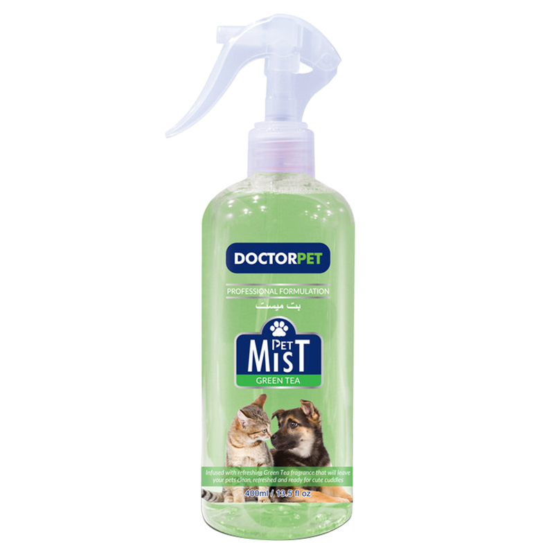 Dr. Pet - Green Tea Fragrance Mist Cologne For Cats & Dogs - 400 Ml | Jomla.ae