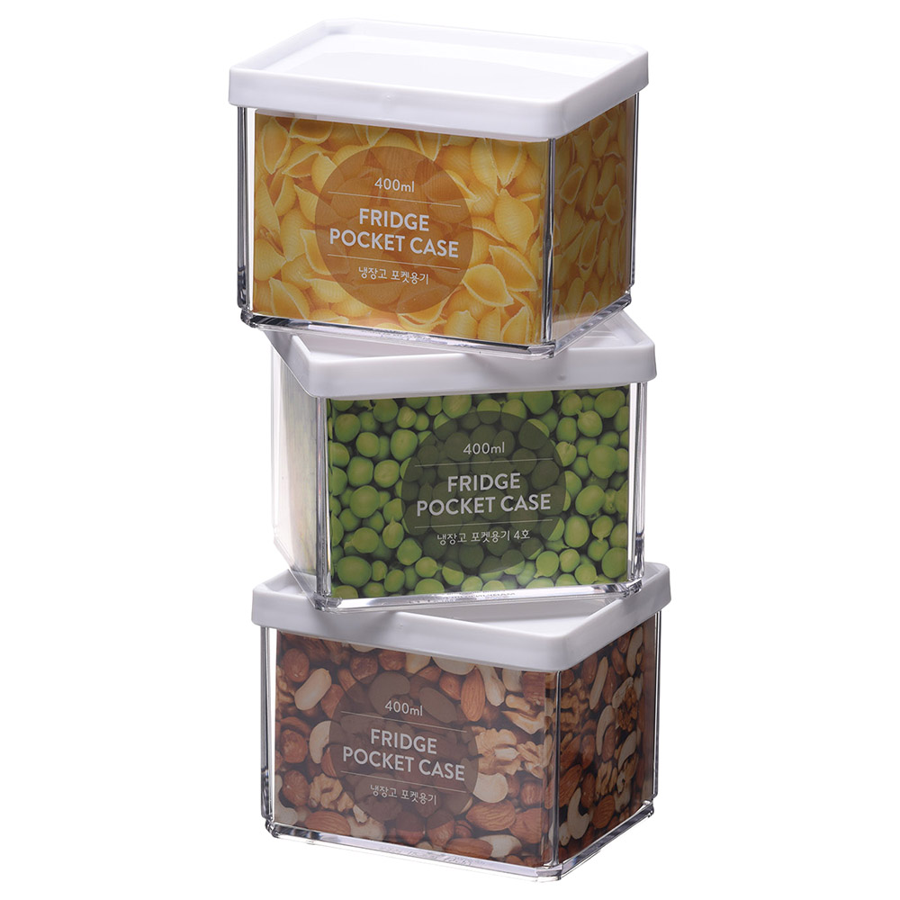 Order Dream Decor - Refrigerator Pocket Case Set 400ml - Pack of 3 Now ...