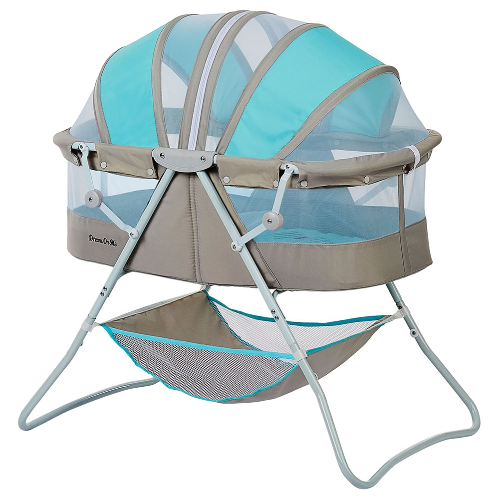 Order Dream On Me - Karley 3-in-1 Portable Baby Bassinet - Blue & Grey ...
