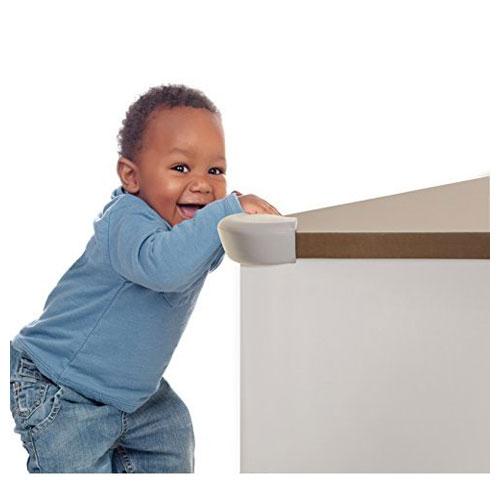 Dreambaby - Bump Guard Corner Protectors 4 Pcs - Gray | Jomla.ae