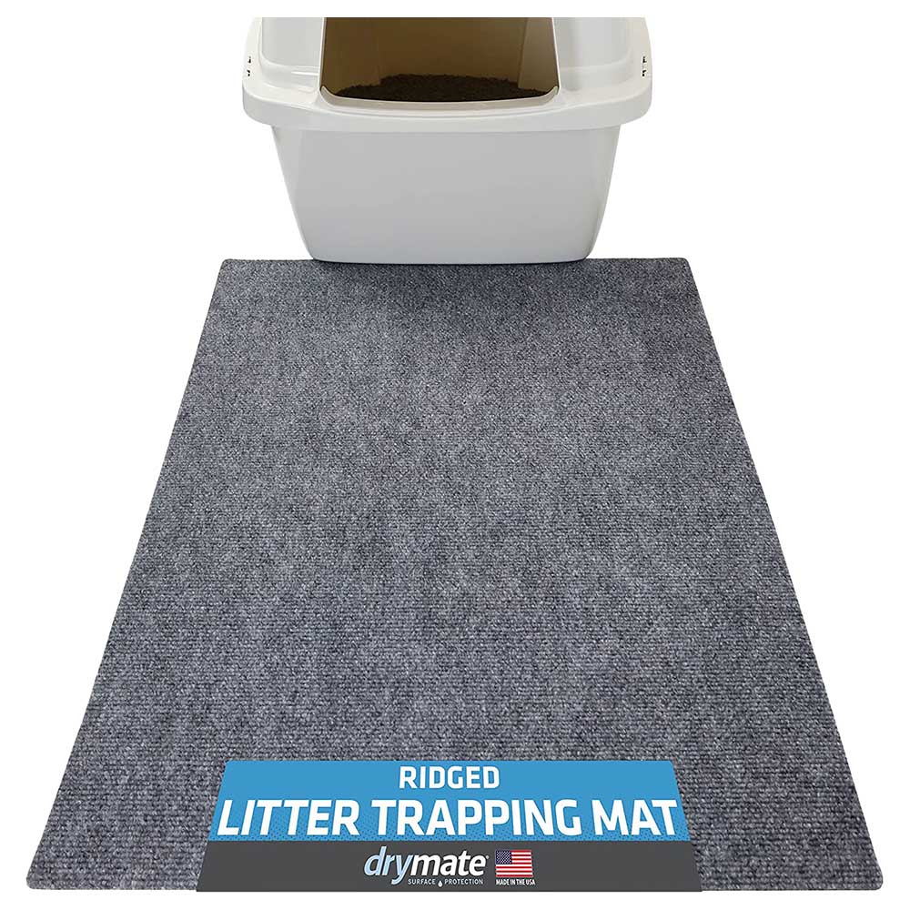 Drymate - Cat Litter Mat XL - Charcoal | Jomla.ae