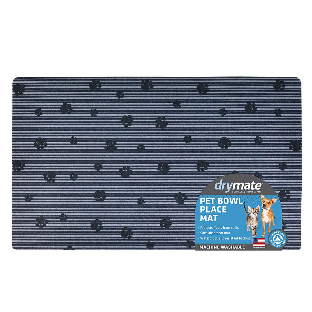 Drymate - Mat For Dogs & Cats - Blue Paw | Jomla.ae