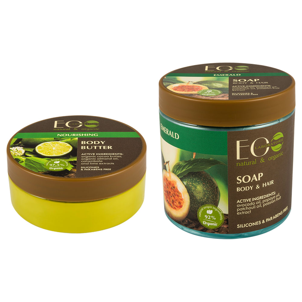 EO Laboratorie - Body Butter Nourishing & Emerald Soap | Jomla.ae