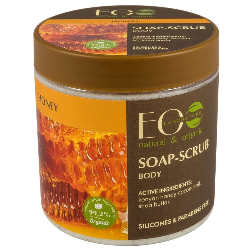 Order EO Laboratorie - Organic Honey Body-Soap Scrub 450ml Now! | Jomla.ae