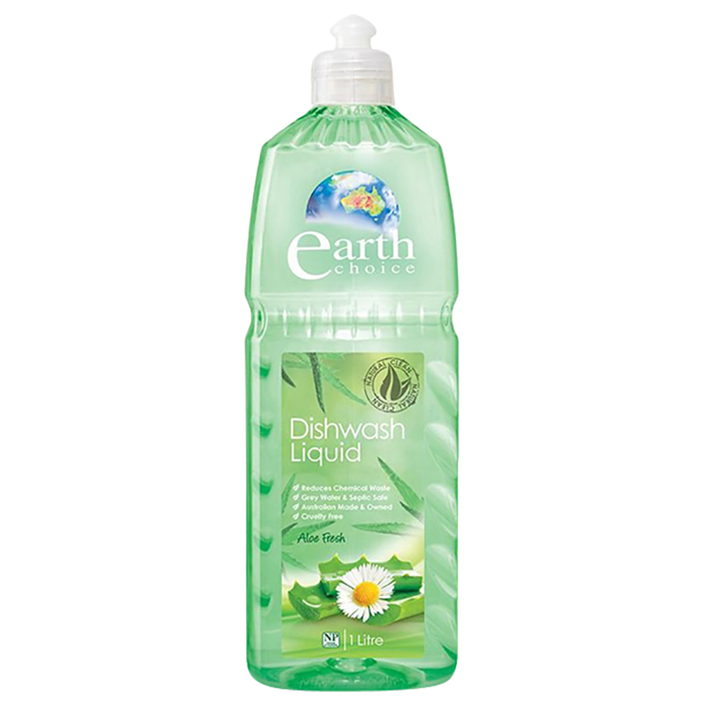 Order Earth Choice Dish Wash Liquid Aloe Fresh 1L Now! | Jomla.ae