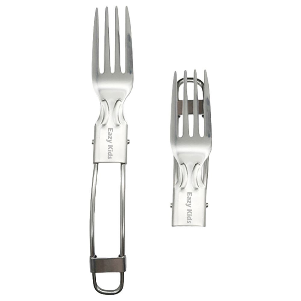 Order Eazy Kids - Folding Fork - Silver Now! | Jomla.ae