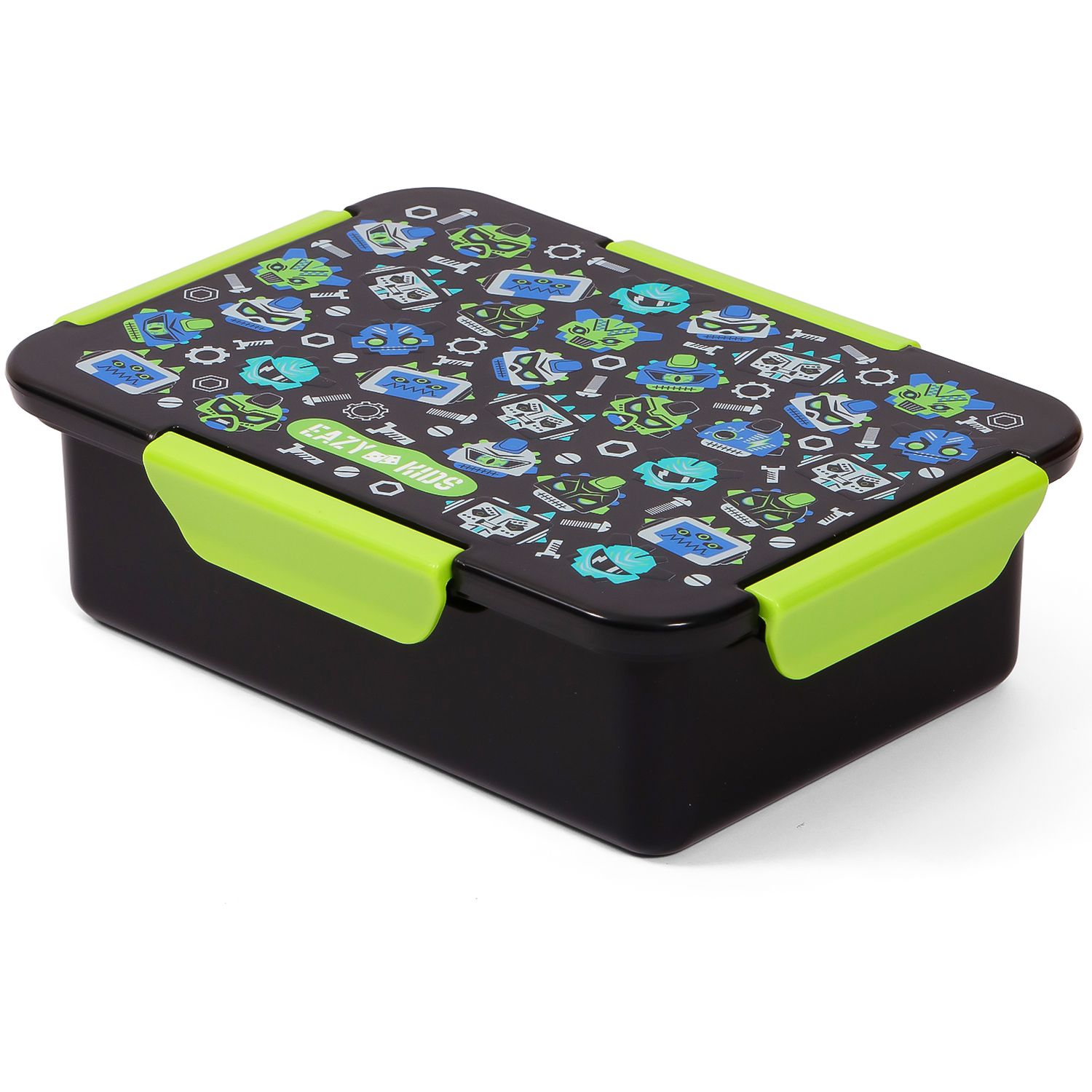 اطلب لانش بوكس 850 مل أسود إيزي كيدز Eazy Kids Gen Z Lunch Box 850ml ...
