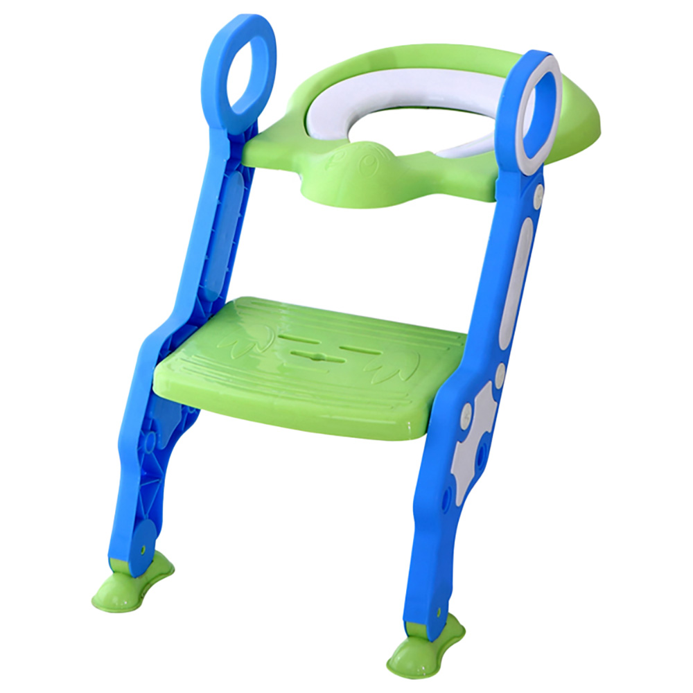 Order Eazy Kids - Step Stool Foldable Potty Trainer Seat- Green Now! | Jomla.ae