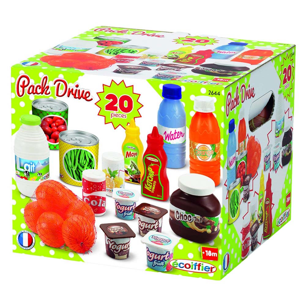 Ecoiffier - 100% Chef Pack Drive Set | Jomla.ae