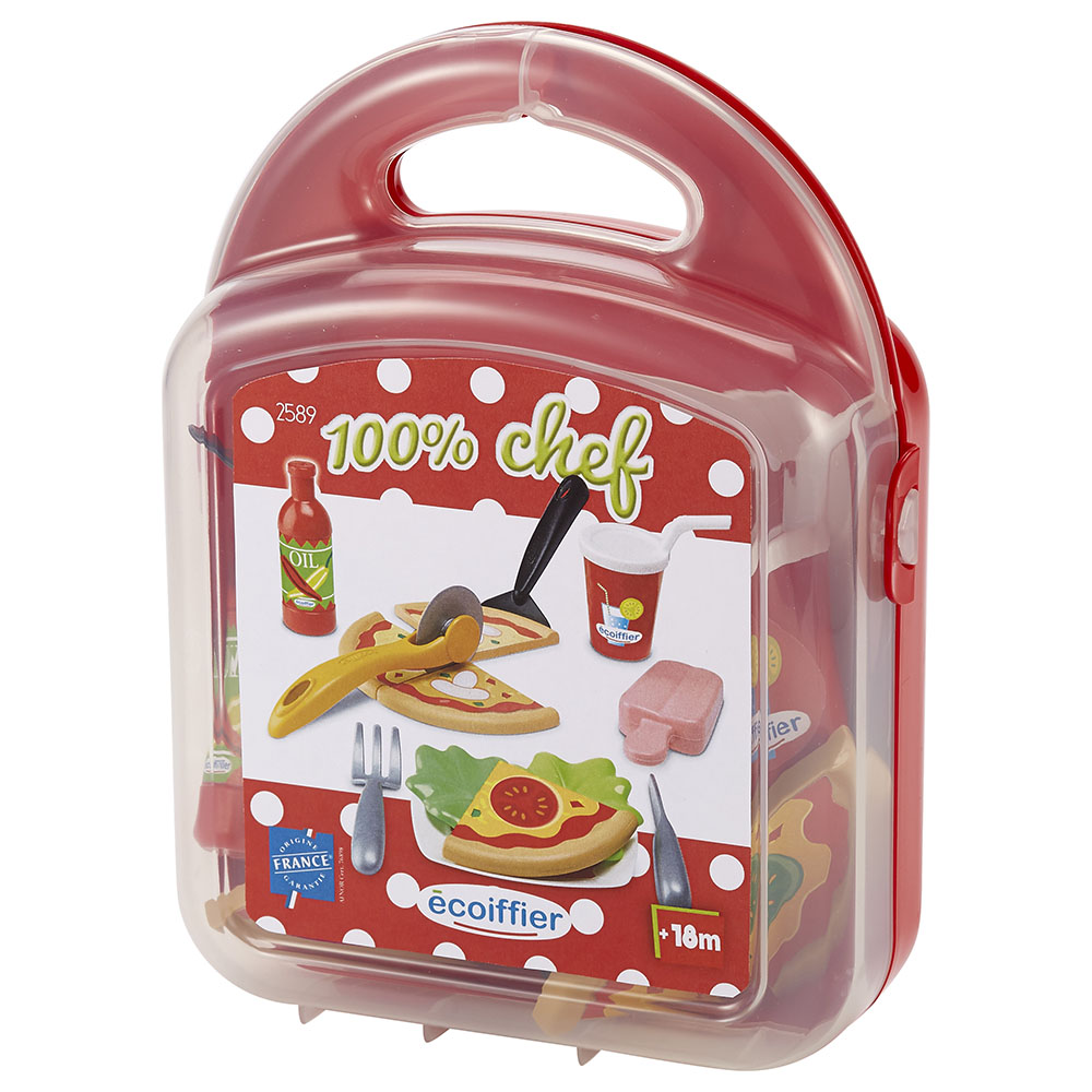 Ecoiffier - 100% Chef Pizza Case | Jomla.ae