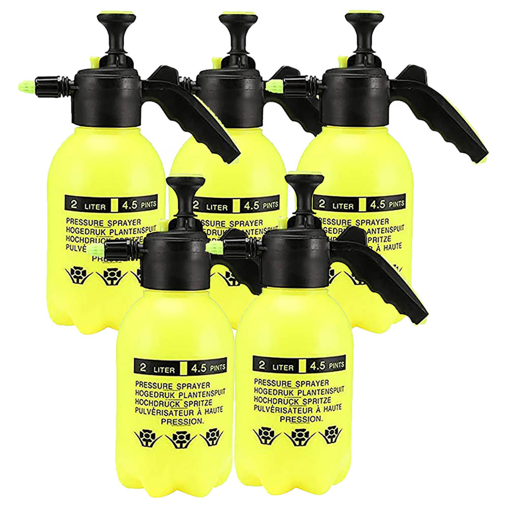 Ecolyte+ - Air Pressure Type Water Sprayer Kettle - Yellow - 2L - 5pc ...