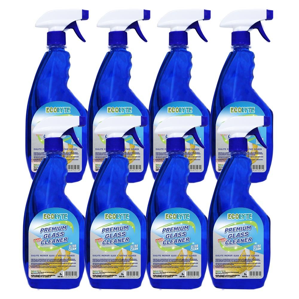 Order Ecolyte+ - Premium Glass Cleaner - 650Ml - 8pc Now! | Jomla.ae